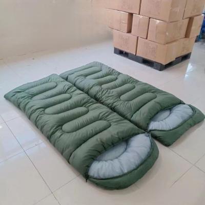 China Factory Wholesale Cold Weather 2 Person Sleeping Bag Winter Lightweight Waterproof Double Camping Sleeping Bag for Adults for sale