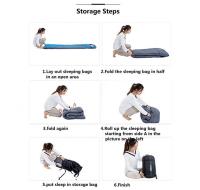 China Wholesale High Quality Lead The Industry Fleece Sleeping Bag for sale