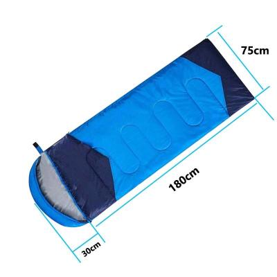 China Factory Outdoor waterproof camping ultra light cotton sleeping bag for adults winter travel hiking single person sleeping bag for sale