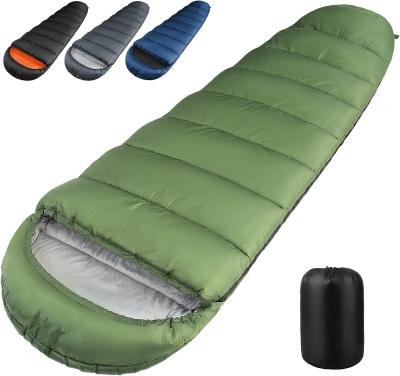 China Factory Outdoor Adults Ultralight Heating Mummy Waterproof Sleeping Bag Winter -20 Degree Thick Sleeping Bag for Camping for sale