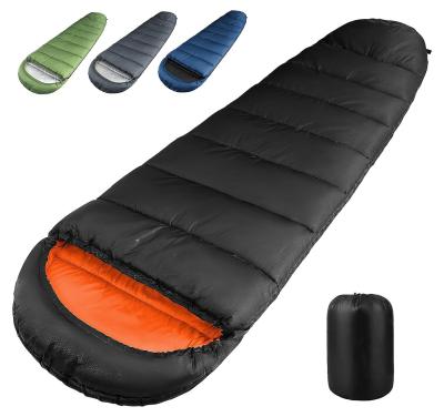 China Factory New Outdoor Ultralight Heating Mummy Single Waterproof Sleeping Bag Winter -20 Degree Thick Sleeping Bag for Adults for sale
