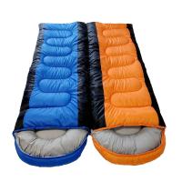 China Factory Wholesale Customization Envelope Cotton Sleeping Bag Can Be Used For Outdoor Camping In Cold Autumn And Winter for sale