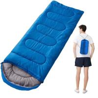 China Wholesale 100% Nylon Ripstop Outdoor Light Cotton Down Cheap Waterproof Sleeping Bag for Camping Hiking for sale