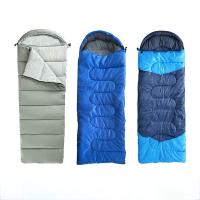China Factory Outdoor waterproof camping ultra light cotton sleeping bag for adults winter travel hiking single person sleeping bag for sale