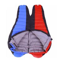 China Camping Outdoor Winter Ultralight Waterproof  Ripstop Nylon with 1300 g Duck Goose Down Sleeping Bag for sale