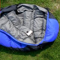China Camping Outdoor Winter Ultralight Waterproof  Ripstop Nylon with 1300 g Duck Goose Down Sleeping Bag for sale