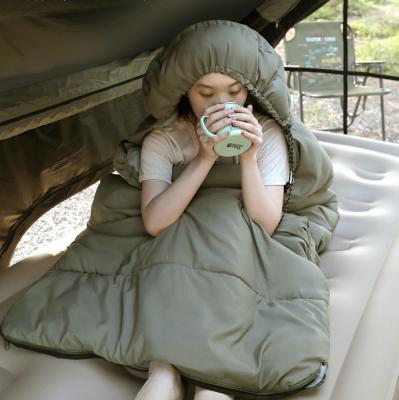 China Factory Wholesale Customization Outdoor Sleeping bag winter -20 degree Cotton Adults Sleeping Bag Waterproof All Season for sale