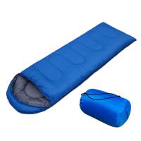 China Factory Wholesale 3 Season Portable Camping Sleeping Bag Thicken Warm Envelope Sleeping Bags for Adults for sale