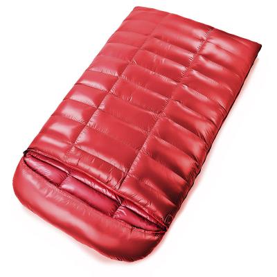 China Hot sale High Quality Double People Winter Outdoor Camping Two Person Sleeping Bag For Couple for sale