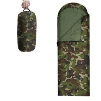China Outdoor Portable Camouflage Envelope Camping Sleeping Bag Waterproof Thickened Winter Sleeping Bag Blanket for sale