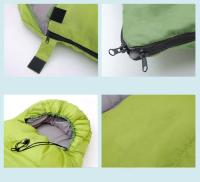 China 1800g 4 Season Lightweight Waterproof Envelop Sleeping Bag Single Double Outdoor Camping Sleeping Bag Suit For Winter for sale