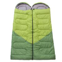China 1800g 4 Season Lightweight Waterproof Envelop Sleeping Bag Single Double Outdoor Camping Sleeping Bag Suit For Winter for sale