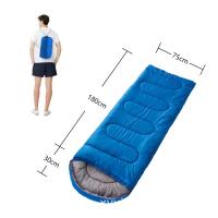 China Outdoor Travel Envelope Sleeping Bag for Adults Camping Warmth Wearing Hat Sleeping Bag for All Seasons for sale