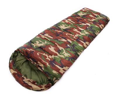 China 4 Season Thickened Warm Outdoor Camping Camouflage Sleeping Bag Adult Envelope Outdoor Sleeping Bag Zero Degree for sale