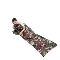 China 4 Season Thickened Warm Outdoor Camping Camouflage Sleeping Bag Adult Envelope Outdoor Sleeping Bag Zero Degree for sale