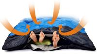 China Factory wholesale ultralight outdoor double sleeping bag winter waterproof thermal sleeping bag camping for sale