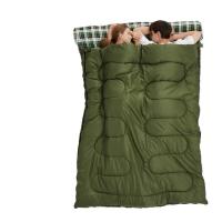 China Factory wholesale ultralight outdoor double sleeping bag winter waterproof thermal sleeping bag camping for sale