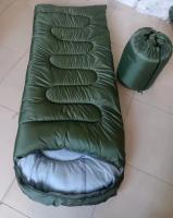 China Factory Wholesale Outdoor Camping Sleeping Bag Manufacturer Winter Waterproof Single Army Green Sleeping Bag for sale