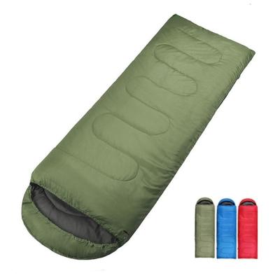China Factory Wholesale 3 Season Portable Camping Sleeping Bag Thicken Warm Envelope Sleeping Bags for Adults for sale