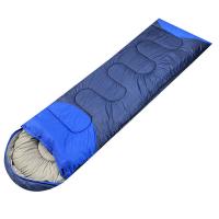 China Factory Outdoor 3 Season Ultralight Portable Waterproof Polyester Envelope Sleeping Bag for Adults for Camping for sale