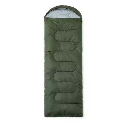 China Factory Wholesale Outdoor Waterproof 4 Season Envelope Type Sleeping Bag for Camping Hiking for sale