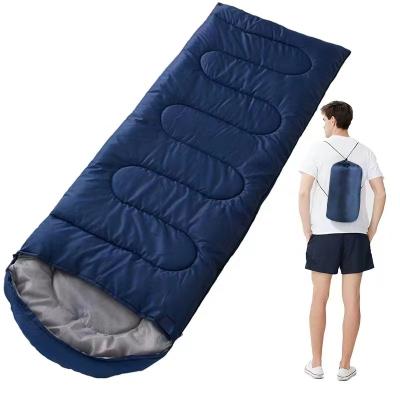 China Wholesale Hot Sale Waterproof Warm Cool Weather All Season Envelop Sleeping Bag Outdoor Camping for sale