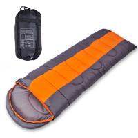 China Outdoor Wholesale Ultralight Portable Polyester Winter Outdoor Adults Camping Sleeping Bag for sale