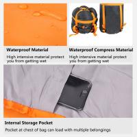 China Outdoor Wholesale Ultralight Portable Polyester Winter Outdoor Adults Camping Sleeping Bag for sale