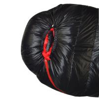 China Factory Outdoor Extreme Cold Weather Winter Thickening Cold Travel Camping Sleeping Bag Mummy Goose Down Sleeping Bag for sale
