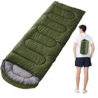 China Envelope Sleeping Bag Four Seasons Outdoor Camping Camping Travel Adult Sleeping Bag Can Be Spliced for sale