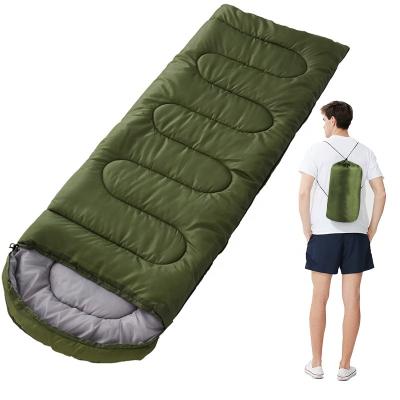 China Envelope Sleeping Bag Four Seasons Outdoor Camping Camping Travel Adult Sleeping Bag Can Be Spliced for sale