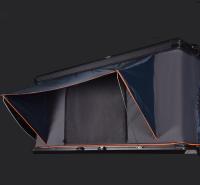 China Wholesale 4x4 Offroad Aluminum 4 Person Outdoor Camping Rooftop Roof Top Car Tent Clamshell Hard Shell Top Roof Tent for SUV for sale