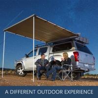 China Waterproof Retractable Car Awning Tent Outdoor Camper Tent Car Roof Side 4x4 Awning for SUV Caravan Privacy Screen Outdoor Tent for sale