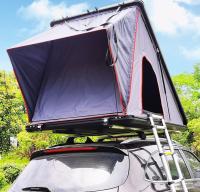 China 2-3 Person Pop up Roof Tent Aluminum Alloy Rooftop Tent Camping Hard Shell Roof Top Tent Hardshell for SUV Van Jeep Truck for sale
