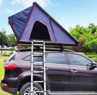 China 2-3 Person Pop up Roof Tent Aluminum Alloy Rooftop Tent Camping Hard Shell Roof Top Tent Hardshell for SUV Van Jeep Truck for sale