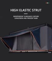 China Factory Camping Aluminum 3 Person Outdoor  Rooftop Roof Top Car Tent  hard shell aluminum Diagonal Bracing Extended T Car Tent for sale