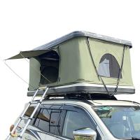 China Factory New Outdoor Camping SUV Car Waterproof and Sunscreen Tent ABS Shell Roof Tent Lightweight Rooftop Tent for sale