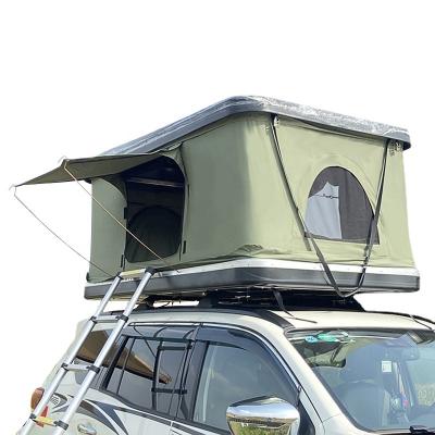 China Factory New Outdoor Camping SUV Car Waterproof and Sunscreen Tent ABS Shell Roof Tent Lightweight Rooftop Tent for sale