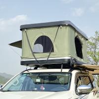 China Factory New Outdoor Camping SUV Car Waterproof and Sunscreen Tent ABS Shell Roof Tent Lightweight Rooftop Tent for sale