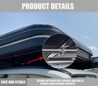 China Factory New Outdoor Camping SUV Car Waterproof and Sunscreen Tent ABS Shell Roof Tent Lightweight Rooftop Tent for sale