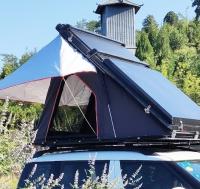 China Wholesale New Roof Tent Outdoor Camping Triangle Tent Aluminum Alloy Shell for sale