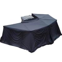 China Wholesale Vehicle Side 360 Degrees 4X4 Free Standing Legless 600D Oxford 270 Degree Extended Car Awning for sale
