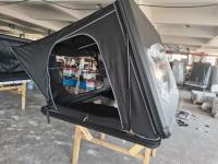 China Wholesale Camping Aluminum 3 Person Outdoor Hiking Rooftop Roof Top Car Tent Triangle Clamshell Hard Shell Top Roof Tent for sale