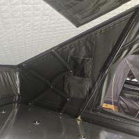 China Factory 4x4 off Road Waterproof 4 Person Aluminum Hard Shell Triangle Rooftop Tent Outdoor Camping Roof Top Tent Car Australia for sale