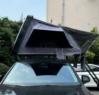 China Outdoor Waterproof SUV 4x4 Quick Setup Clamshell ABS Hard Shell Roof Top Tent 4 Person Rooftop Tent for 4x4 Off-Road Camping for sale