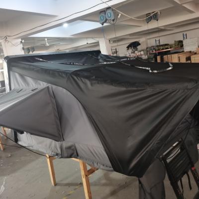 China 4x4 Camping Off-Road Large ABS Hard Shell Roof Top Tent Waterproof Automatic Quick Setup 4-Person Rooftop Tent for Jeep SUV for sale