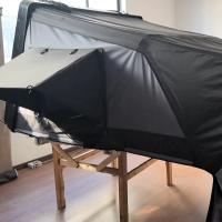 China 4x4 Camping Off-Road Large ABS Hard Shell Roof Top Tent Waterproof Automatic Quick Setup 4-Person Rooftop Tent for Jeep SUV for sale