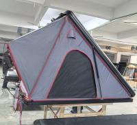 China Manufacturer Sale New Style 4 Person Car Roof Top Tent Dachzelt Aluminum Hard Shell Triangle Clamshell Triangle Car Rooftop Tent for sale