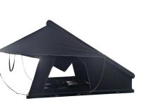 China Outdoor 4x4 Waterproof 4 Person Aluminum Hard Shell Triangle Rooftop Tent Car Roof Top Tent Aluminium Roof Top Tent for sale