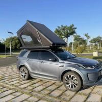 China Factory New Roof Tent Outdoor Camping Triangle Tent Aluminum Alloy Shell for sale